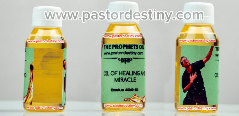 Anointing Oil - Pastor Destiny